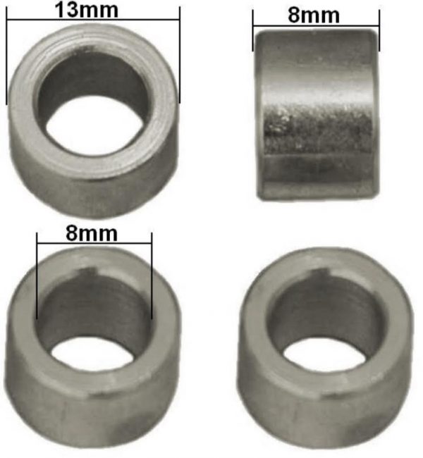 Wheelchair Castor Spacers 8mm or 10mm | Wheelchair Castors